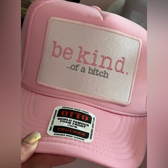 OTTO | Accessories | Otto Pink Trucker Hat | Poshmark